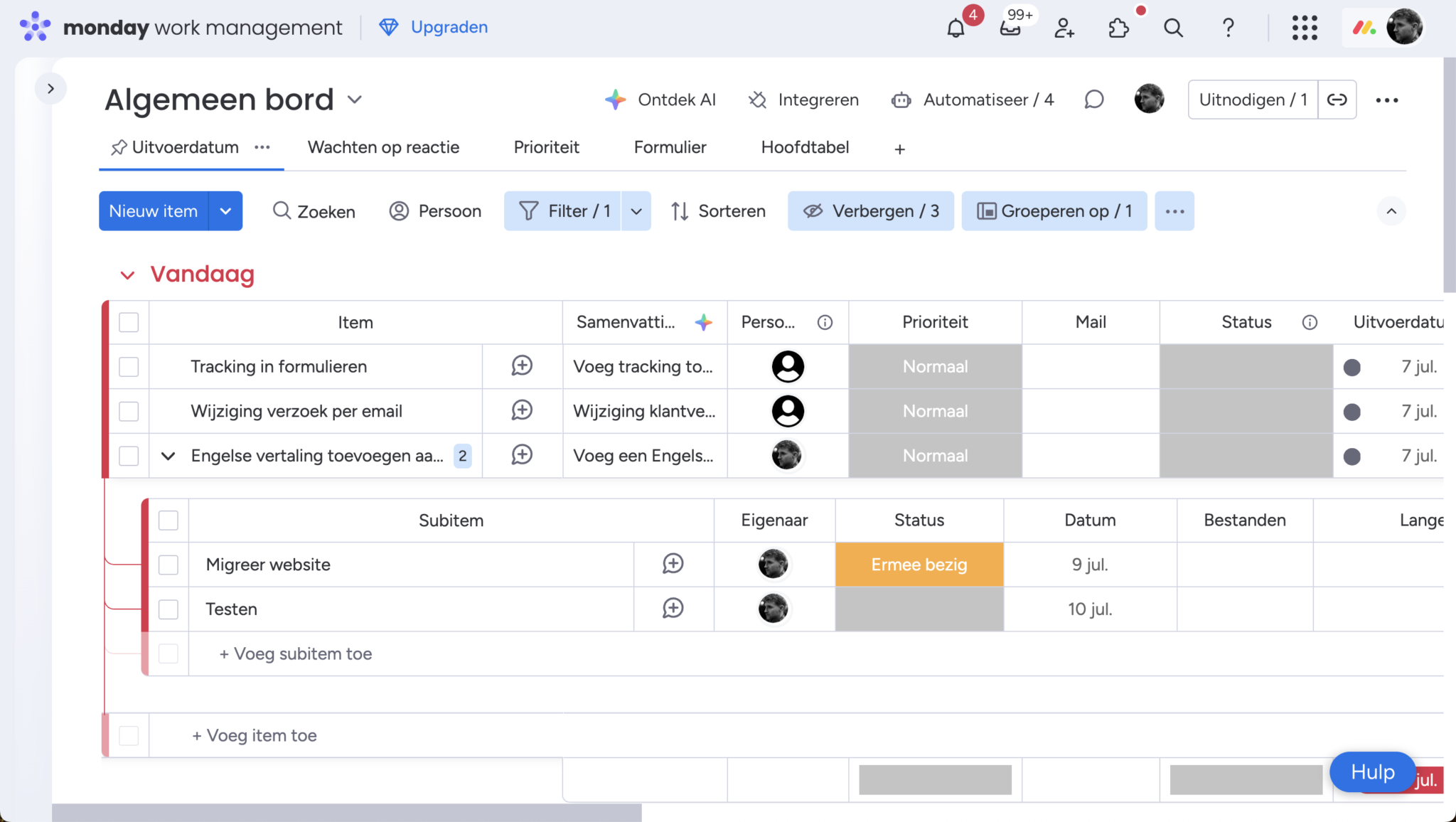 monday.com: laagdrempelig samenwerken en automatiseren - OLEAD Agency